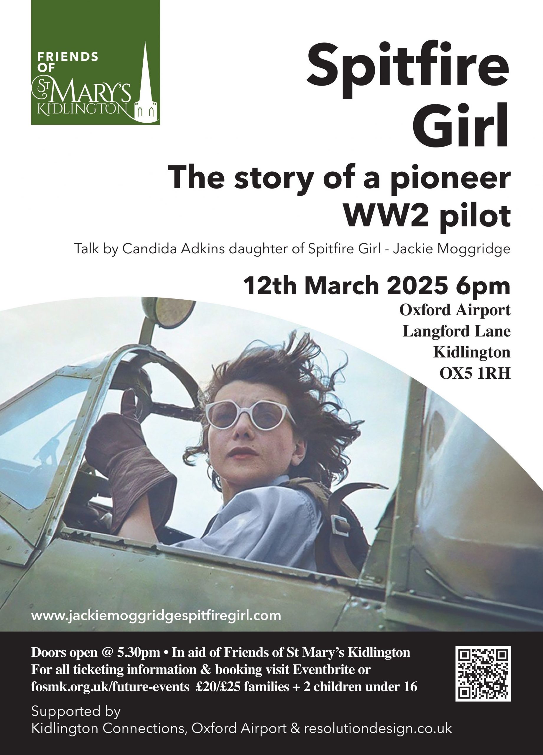 Spitfire Girl – Friends of St Mary's Kidlington